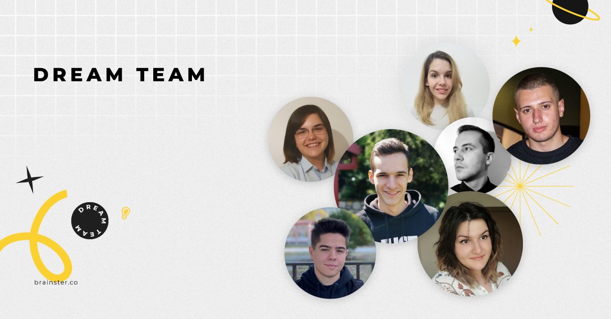 Dream Team - Студенти на месец август | Brainster